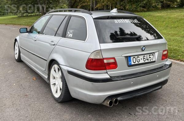 BMW 320 2000 in Aluksne on AUTOMOTO.COM.LV Grey BMW 320 2000 in Aluksne, with an engine capacity of 2.00 L and mileage of 381 thousand km for 1750 β¬, photo 4 on AUTOMOTO.COM.LV