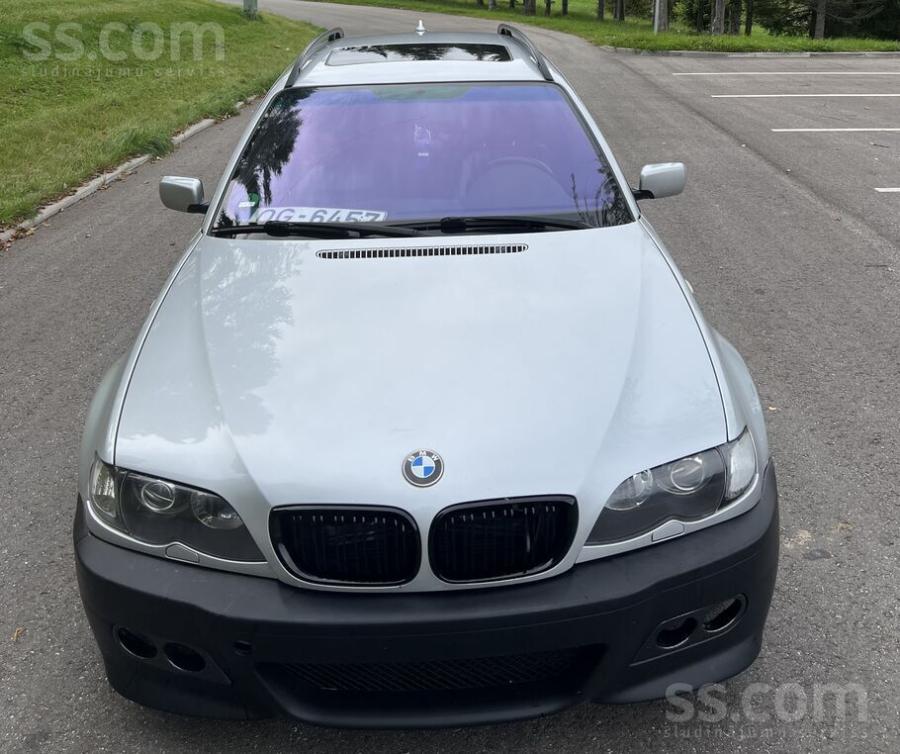 Grey BMW 320 2000 in Aluksne, with an engine capacity of 2.00 L and mileage of 381 thousand km for 1750 €, photo 6 on AUTOMOTO.COM.LV