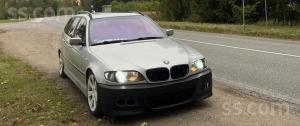Grey BMW 320 2000 in Aluksne, with an engine capacity of 2.00 L and mileage of 381 thousand km for 1750 €, photo 7 on AUTOMOTO.COM.LV
