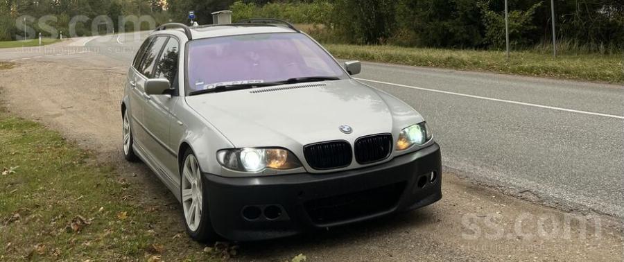 Grey BMW 320 2000 in Aluksne, with an engine capacity of 2.00 L and mileage of 381 thousand km for 1750 €, photo 7 on AUTOMOTO.COM.LV
