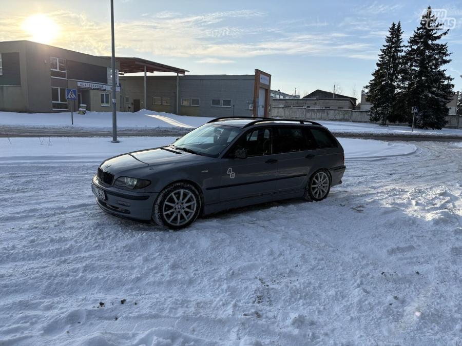 Pelēks BMW 320 2001 Anykščiai, ar dzinēja tilpumu 2.00 L un nobraukumu 479 tūkst. km par 1100 €, foto 2 vietnē AUTOMOTO.COM.LV
