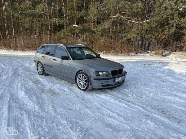 Pelēks BMW 320 2001 Anykščiai, ar dzinēja tilpumu 2.00 L un nobraukumu 479 tūkst. km par 1100 €, foto 6 vietnē AUTOMOTO.COM.LV
