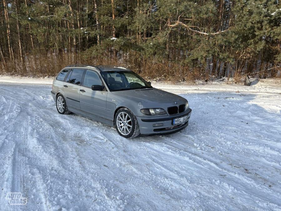 Pelēks BMW 320 2001 Anykščiai, ar dzinēja tilpumu 2.00 L un nobraukumu 479 tūkst. km par 1100 €, foto 6 vietnē AUTOMOTO.COM.LV