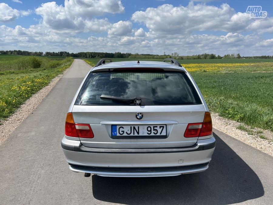 Pelēks BMW 320 2001 Ukmergė, ar dzinēja tilpumu 2.00 L un nobraukumu 327 tūkst. km par 850 €, foto 6 vietnē AUTOMOTO.COM.LV