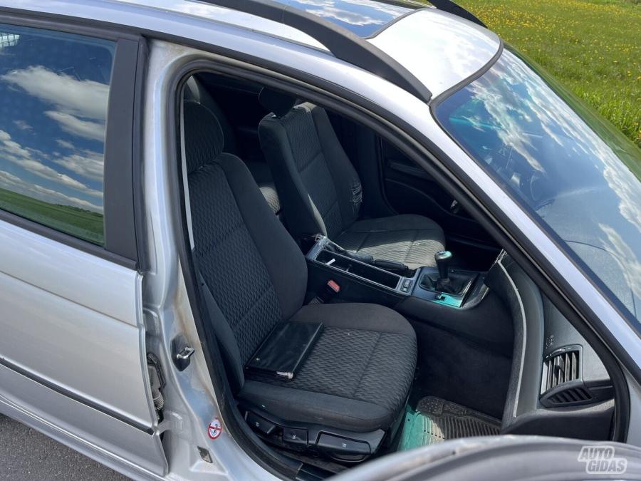 Pelēks BMW 320 2001 Ukmergė, ar dzinēja tilpumu 2.00 L un nobraukumu 327 tūkst. km par 850 €, foto 8 vietnē AUTOMOTO.COM.LV