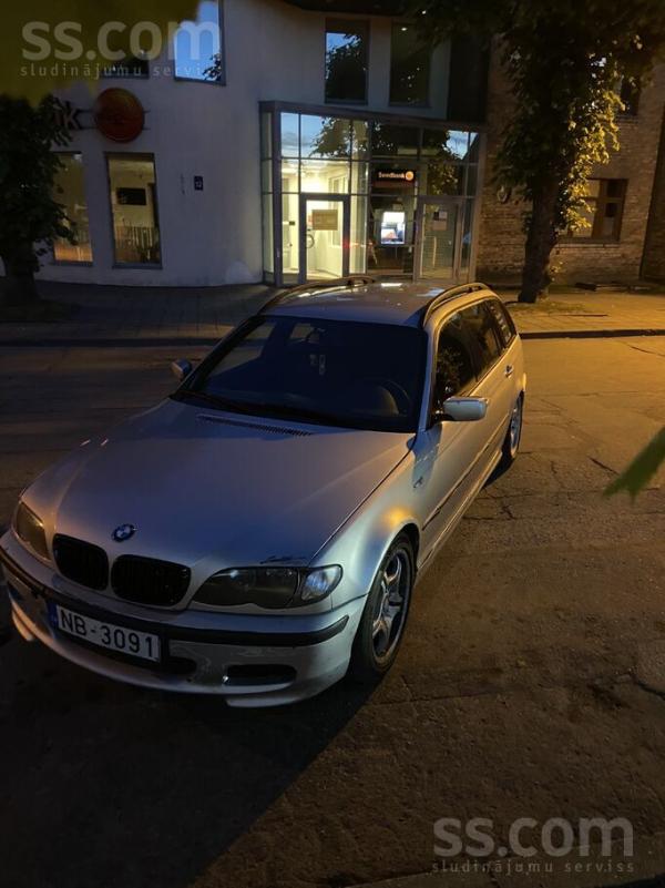 Grey BMW 320 2001 in Cesis, with an engine capacity of 2.00 L and mileage of 397 thousand km for 1990 €, photo 3 on AUTOMOTO.COM.LV