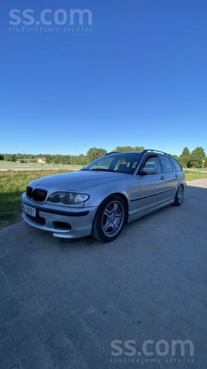 Grey BMW 320 2001 in Cesis, with an engine capacity of 2.00 L and mileage of 397 thousand km for 1990 €, photo 6 on AUTOMOTO.COM.LV
