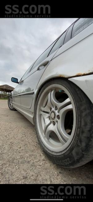 Grey BMW 320 2001 in Cesis, with an engine capacity of 2.00 L and mileage of 397 thousand km for 1990 €, photo 8 on AUTOMOTO.COM.LV