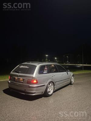Grey BMW 320 2001 in Cesis, with an engine capacity of 2.00 L and mileage of 397 thousand km for 1990 €, photo 11 on AUTOMOTO.COM.LV