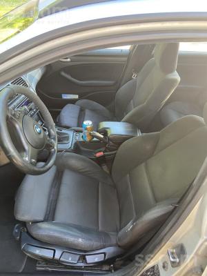 Grey BMW 320 2001 in Cesis, with an engine capacity of 2.00 L and mileage of 397 thousand km for 1990 €, photo 15 on AUTOMOTO.COM.LV