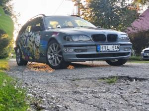 Серый БМВ 320 2001 в Утена, объемом двигателя 0.00 л и пробегом 467 тыс. км за 1250 €, фото 5 на AUTOMOTO.COM.LV