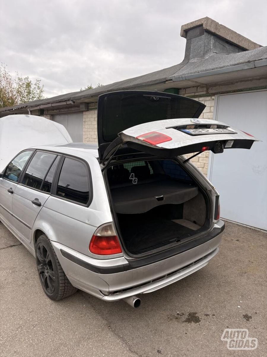 Grey BMW 320 2001 in Klaipeda, with an engine capacity of 2.00 L and mileage of 313 thousand km for 1350 €, photo 13 on AUTOMOTO.COM.LV