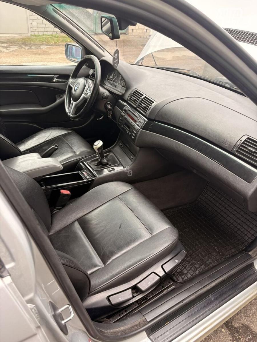 Grey BMW 320 2001 in Klaipeda, with an engine capacity of 2.00 L and mileage of 313 thousand km for 1350 €, photo 16 on AUTOMOTO.COM.LV