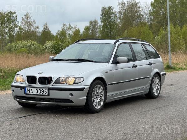 Pelēks BMW 320 2002 Tukums, ar dzinēja tilpumu 2.00 L un nobraukumu 349 tūkst. km par 1700 €, foto 1 vietnē AUTOMOTO.COM.LV