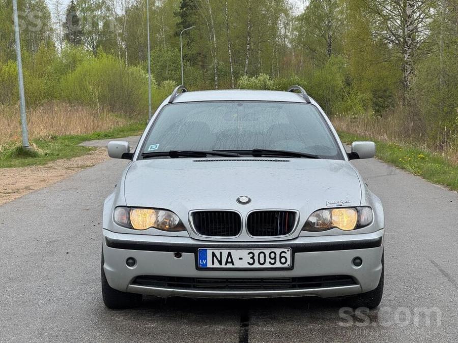 Pelēks BMW 320 2002 Tukums, ar dzinēja tilpumu 2.00 L un nobraukumu 349 tūkst. km par 1700 €, foto 2 vietnē AUTOMOTO.COM.LV