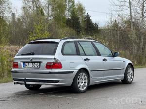 Pelēks BMW 320 2002 Tukums, ar dzinēja tilpumu 2.00 L un nobraukumu 349 tūkst. km par 1700 €, foto 4 vietnē AUTOMOTO.COM.LV