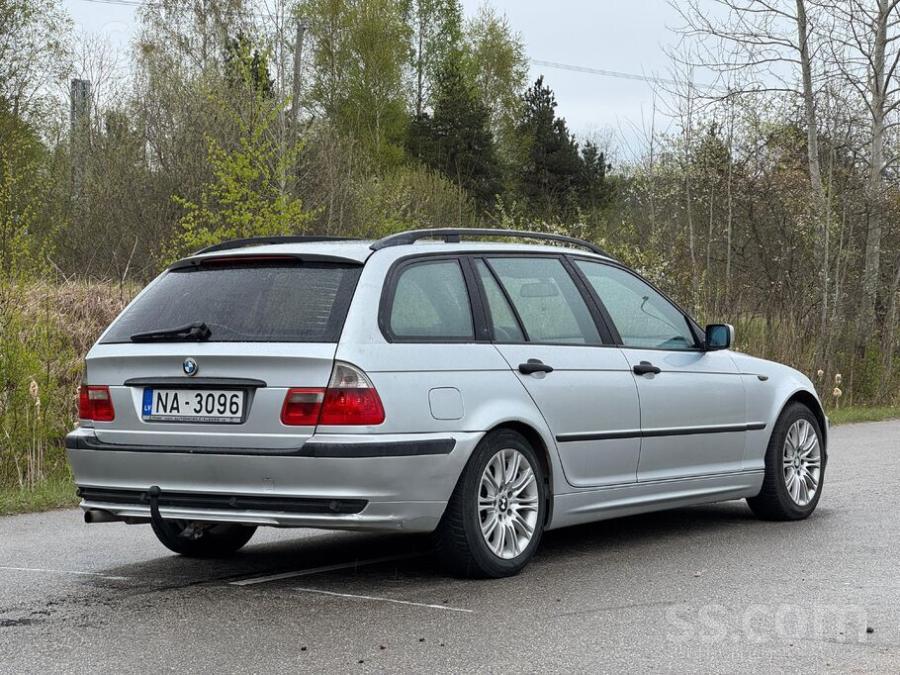Pelēks BMW 320 2002 Tukums, ar dzinēja tilpumu 2.00 L un nobraukumu 349 tūkst. km par 1700 €, foto 4 vietnē AUTOMOTO.COM.LV