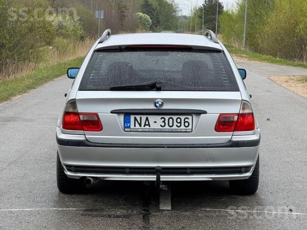 Pelēks BMW 320 2002 Tukums, ar dzinēja tilpumu 2.00 L un nobraukumu 349 tūkst. km par 1700 €, foto 5 vietnē AUTOMOTO.COM.LV