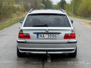 Pelēks BMW 320 2002 Tukums, ar dzinēja tilpumu 2.00 L un nobraukumu 349 tūkst. km par 1700 €, foto 5 vietnē AUTOMOTO.COM.LV