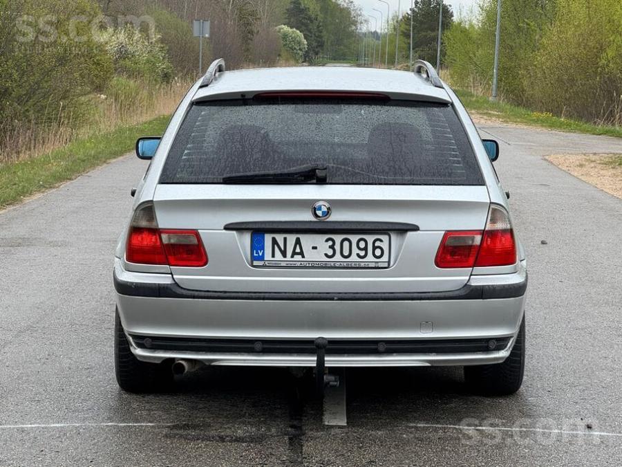 Pelēks BMW 320 2002 Tukums, ar dzinēja tilpumu 2.00 L un nobraukumu 349 tūkst. km par 1700 €, foto 5 vietnē AUTOMOTO.COM.LV