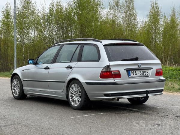 Pelēks BMW 320 2002 Tukums, ar dzinēja tilpumu 2.00 L un nobraukumu 349 tūkst. km par 1700 €, foto 6 vietnē AUTOMOTO.COM.LV