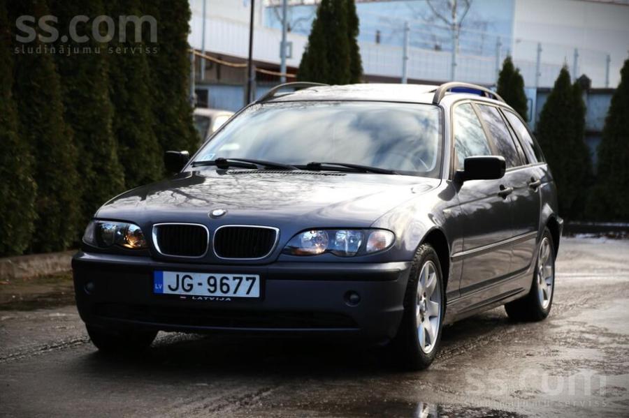 Pelēks BMW 320 2002 Rīga, ar dzinēja tilpumu 2.00 L un nobraukumu 0 tūkst. km par 3395 €, foto 1 vietnē AUTOMOTO.COM.LV