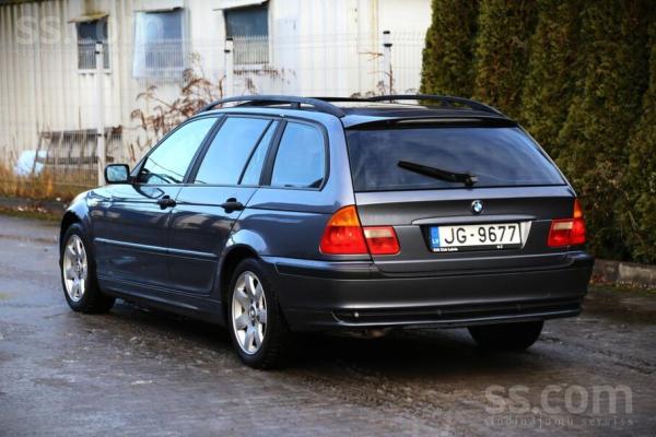 Pelēks BMW 320 2002 Rīga, ar dzinēja tilpumu 2.00 L un nobraukumu 0 tūkst. km par 3395 €, foto 4 vietnē AUTOMOTO.COM.LV