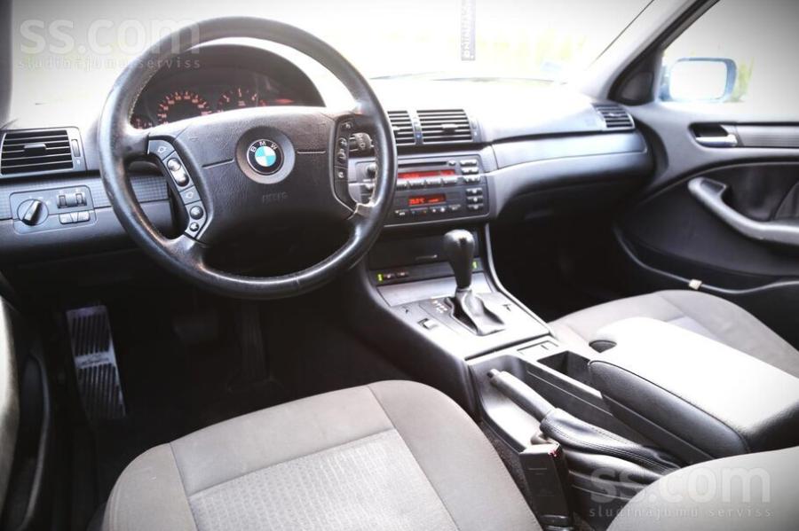 Pelēks BMW 320 2002 Rīga, ar dzinēja tilpumu 2.00 L un nobraukumu 0 tūkst. km par 3395 €, foto 7 vietnē AUTOMOTO.COM.LV