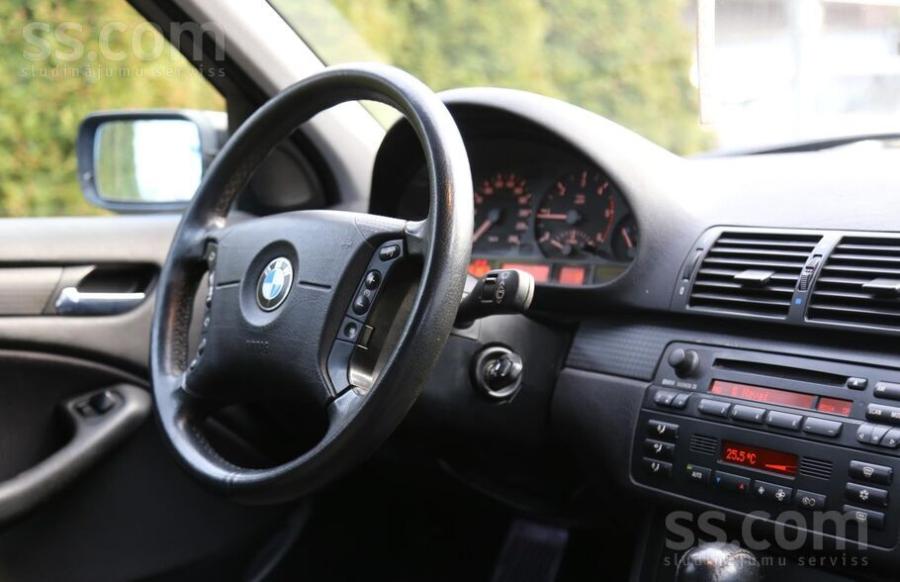 Pelēks BMW 320 2002 Rīga, ar dzinēja tilpumu 2.00 L un nobraukumu 0 tūkst. km par 3395 €, foto 13 vietnē AUTOMOTO.COM.LV