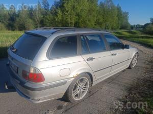 Grey BMW 320 2002 in Rezekne, with an engine capacity of 2.00 L and mileage of 344 thousand km for 3800 €, photo 4 on AUTOMOTO.COM.LV