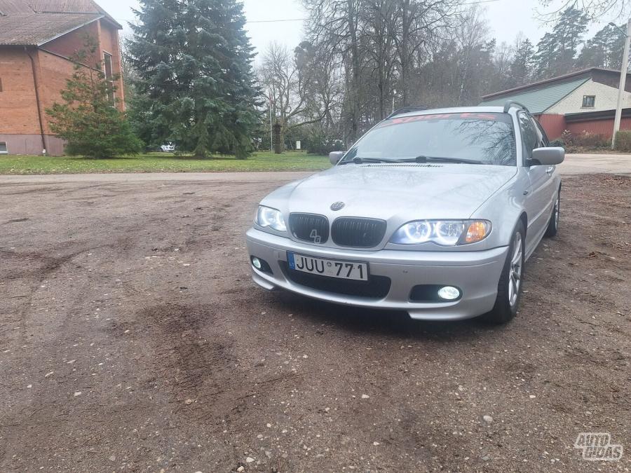 Grey BMW 320 2002 in Prienai, with an engine capacity of 2.00 L and mileage of 427 thousand km for 2300 €, photo 12 on AUTOMOTO.COM.LV