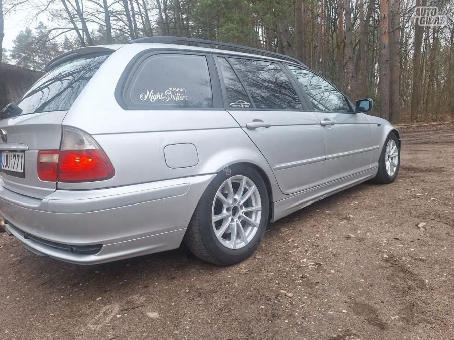 Grey BMW 320 2002 in Prienai, with an engine capacity of 2.00 L and mileage of 427 thousand km for 2300 €, photo 14 on AUTOMOTO.COM.LV