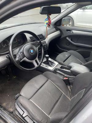 Pelēks BMW 320 2002 Viļņa, ar dzinēja tilpumu 2.00 L un nobraukumu 320 tūkst. km par 800 €, foto 5 vietnē AUTOMOTO.COM.LV