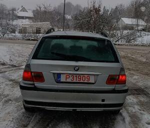 Pelēks BMW 320 2002 Viļņa, ar dzinēja tilpumu 2.00 L un nobraukumu 310 tūkst. km par 950 €, foto 4 vietnē AUTOMOTO.COM.LV