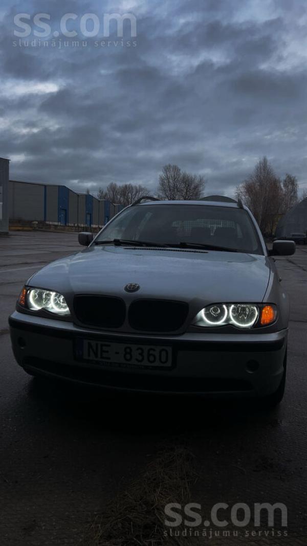 Grey BMW 320 2002 in Riga, with an engine capacity of 2.00 L and mileage of 391 thousand km for 2400 €, photo 2 on AUTOMOTO.COM.LV