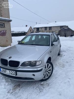 Pelēks BMW 320 2002 Panevēža, ar dzinēja tilpumu 2.00 L un nobraukumu 367 tūkst. km par 1250 €, foto 2 vietnē AUTOMOTO.COM.LV