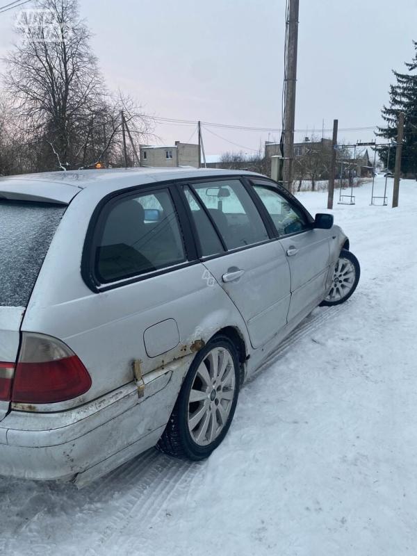 Grey BMW 320 2002 in Panevezys, with an engine capacity of 2.00 L and mileage of 367 thousand km for 1250 €, photo 4 on AUTOMOTO.COM.LV