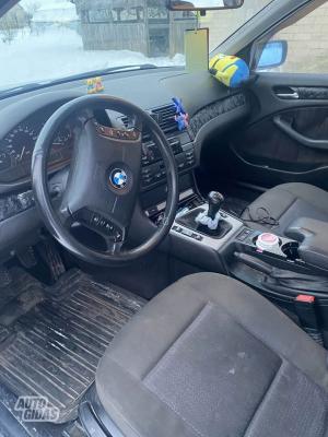 Pelēks BMW 320 2002 Panevēža, ar dzinēja tilpumu 2.00 L un nobraukumu 367 tūkst. km par 1250 €, foto 7 vietnē AUTOMOTO.COM.LV