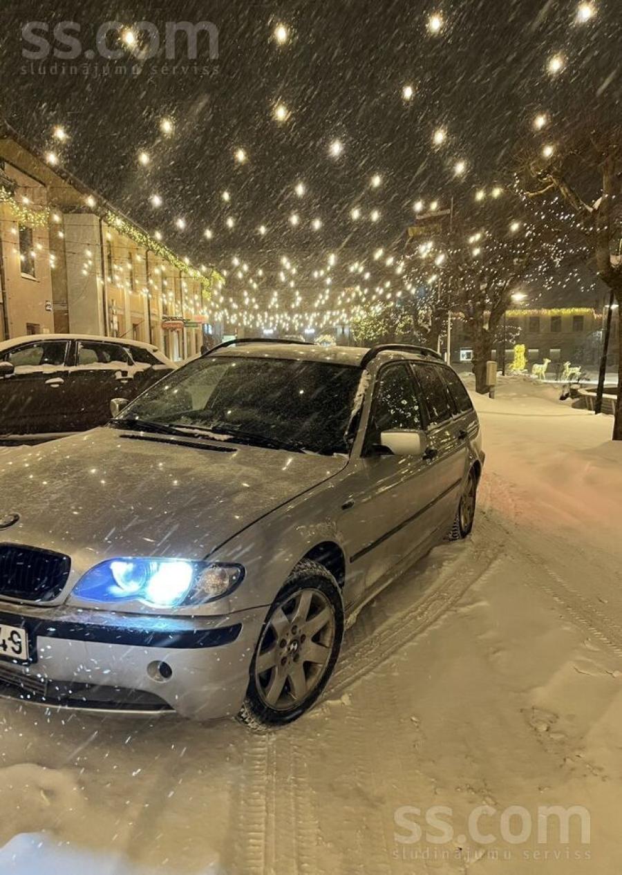 Pelēks BMW 320 2002 Saldus, ar dzinēja tilpumu 2.00 L un nobraukumu 400 tūkst. km par 1280 €, foto 1 vietnē AUTOMOTO.COM.LV