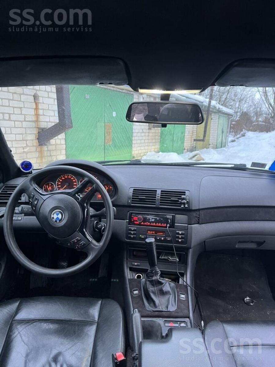 Pelēks BMW 320 2002 Saldus, ar dzinēja tilpumu 2.00 L un nobraukumu 400 tūkst. km par 1280 €, foto 5 vietnē AUTOMOTO.COM.LV