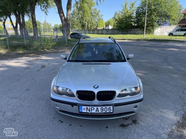 Pelēks BMW 320 2002 Jonava, ar dzinēja tilpumu 2.00 L un nobraukumu 323 tūkst. km par 1700 €, foto 3 vietnē AUTOMOTO.COM.LV