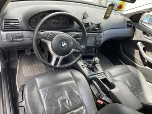 Grey BMW 320 2002 in Jonava, with an engine capacity of 2.00 L and mileage of 323 thousand km for 1700 €, photo 11 on AUTOMOTO.COM.LV