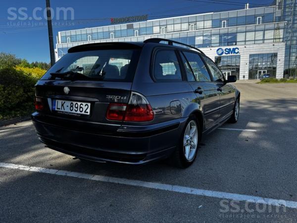 Pelēks BMW 320 2002 Rīga, ar dzinēja tilpumu 2.00 L un nobraukumu 206 tūkst. km par 3999 €, foto 5 vietnē AUTOMOTO.COM.LV