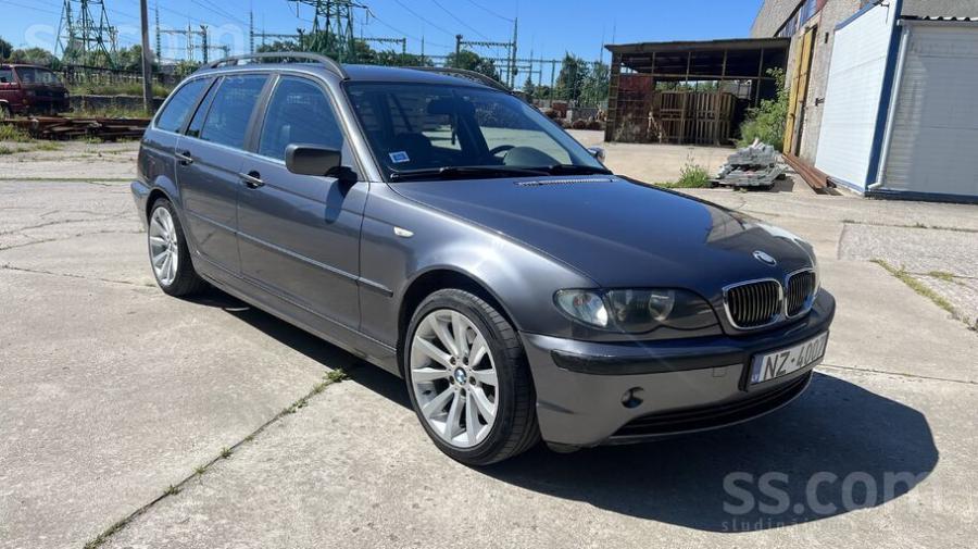 Pelēks BMW 320 2002 Liepāja, ar dzinēja tilpumu 2.20 L un nobraukumu 287 tūkst. km par 2550 €, foto 1 vietnē AUTOMOTO.COM.LV