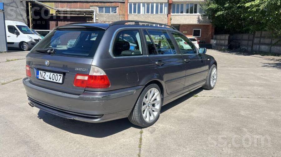Pelēks BMW 320 2002 Liepāja, ar dzinēja tilpumu 2.20 L un nobraukumu 287 tūkst. km par 2550 €, foto 5 vietnē AUTOMOTO.COM.LV