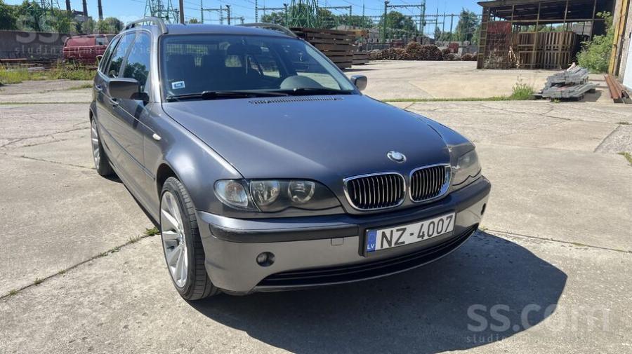 Pelēks BMW 320 2002 Liepāja, ar dzinēja tilpumu 2.20 L un nobraukumu 287 tūkst. km par 2550 €, foto 14 vietnē AUTOMOTO.COM.LV
