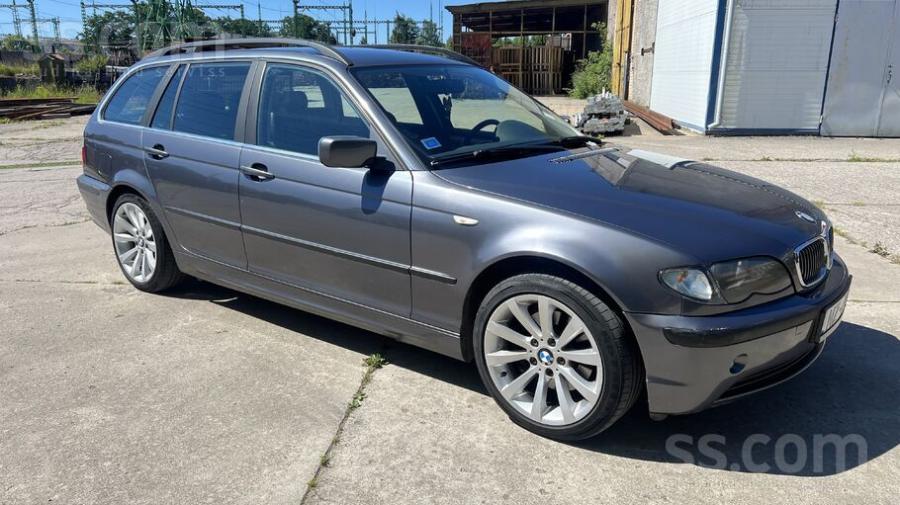 Pelēks BMW 320 2002 Liepāja, ar dzinēja tilpumu 2.20 L un nobraukumu 287 tūkst. km par 2550 €, foto 15 vietnē AUTOMOTO.COM.LV