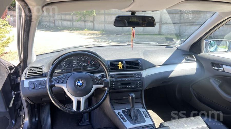 Pelēks BMW 320 2002 Liepāja, ar dzinēja tilpumu 2.20 L un nobraukumu 287 tūkst. km par 2550 €, foto 18 vietnē AUTOMOTO.COM.LV