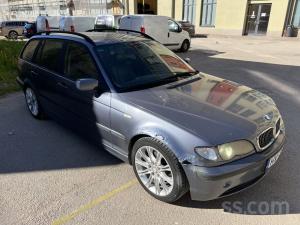 Grey BMW 320 2002 in Riga, with an engine capacity of 2.00 L and mileage of 312 thousand km for 1000 €, photo 3 on AUTOMOTO.COM.LV