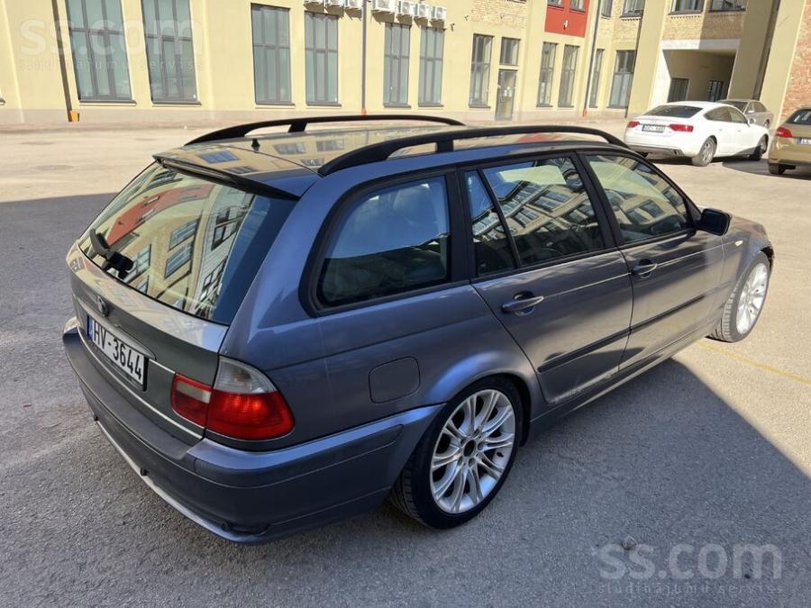 Grey BMW 320 2002 in Riga, with an engine capacity of 2.00 L and mileage of 312 thousand km for 1000 €, photo 5 on AUTOMOTO.COM.LV